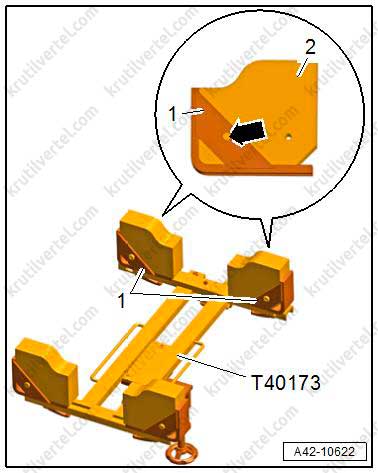 Audi Q7 с 2015 года - задняя подвеска
