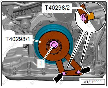 Audi Q7 с 2015 года - блок цилиндров дизельного двигателя