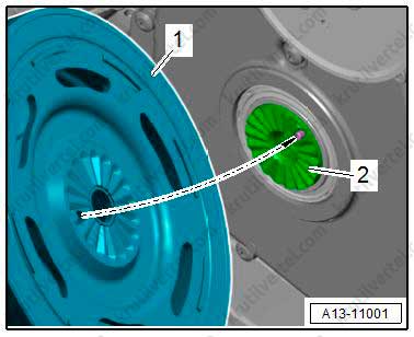 Audi Q7 с 2015 года - блок цилиндров дизельного двигателя