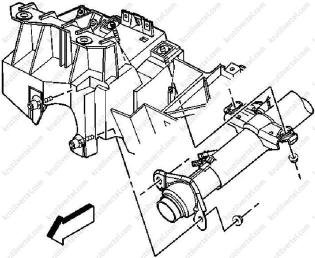 Chevrolet Tahoe | Saburban с 2000 года - рулевая колонка
