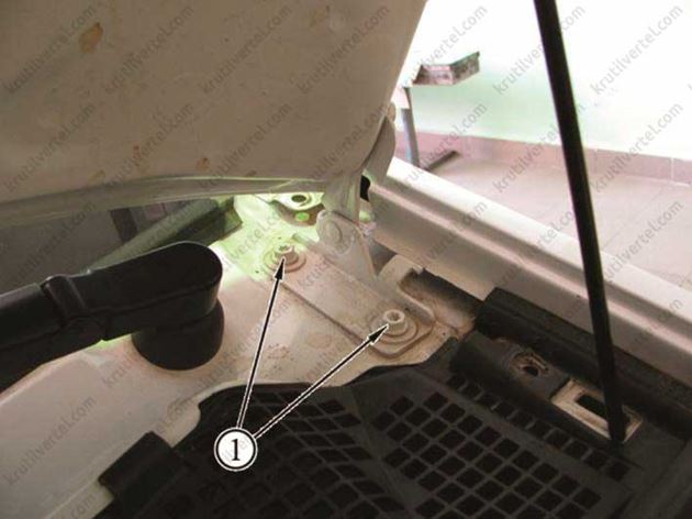 Lada | ВАЗ Largus с 2012 года - капот