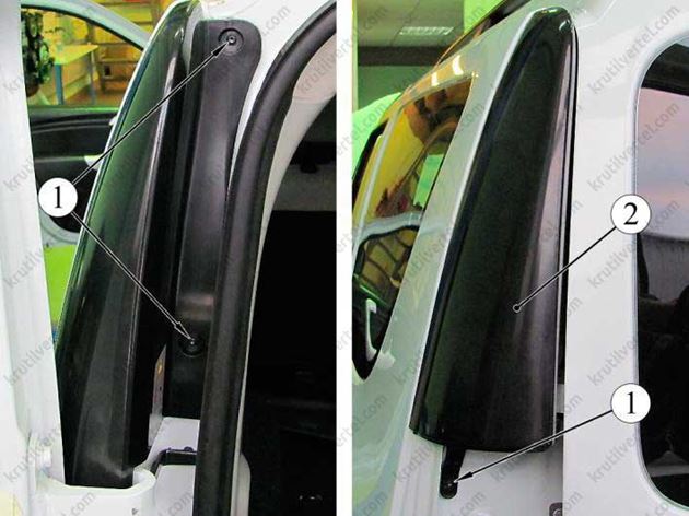 Lada | ВАЗ Largus с 2012 года - двери погрузочные и их механизмы