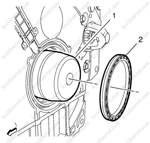 Opel Zafira Tourer с 2012 года - привод ГРМ дизельного двигателя 1,6 литра