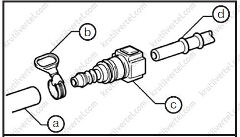 Toyota Corolla с 2019 года - топливная рампа и форсунки