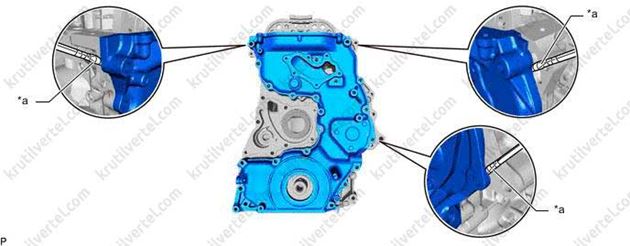 Toyota Hilux с 2015, снятие датчика давления масла инструкция онлайн