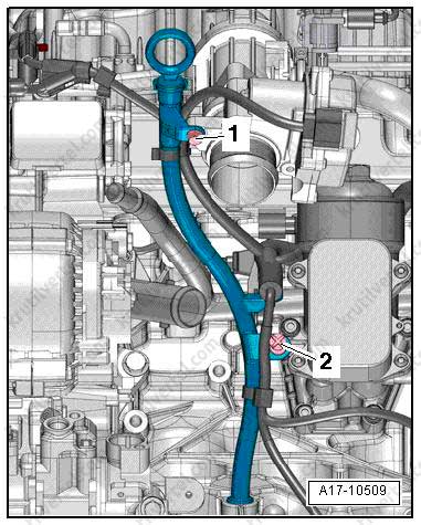 Volkswagen Amarok с 2009 года - система впуска дизельного двигателя