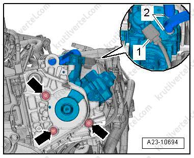 VW Passat В8 с 2015 года - топливный насос высокого давления