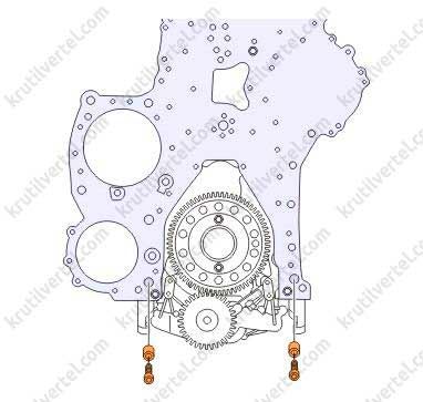 Volvo FH с 2012 года - блок цилиндров и картер маховика