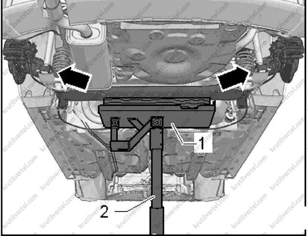 VW Polo Liftback с 2020 года - задняя подвеска