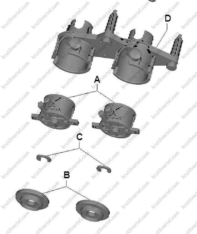 VW Polo Liftback с 2020 года - привод зубчатого ремня