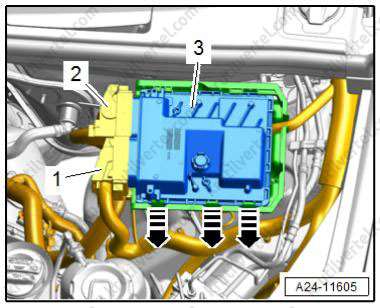VW Touareg с 2018 года - управление двигателем J623