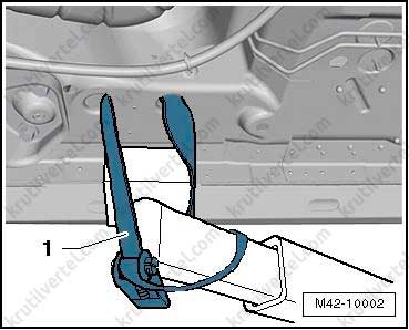 VW Touran с 2010 года - задняя подвеска