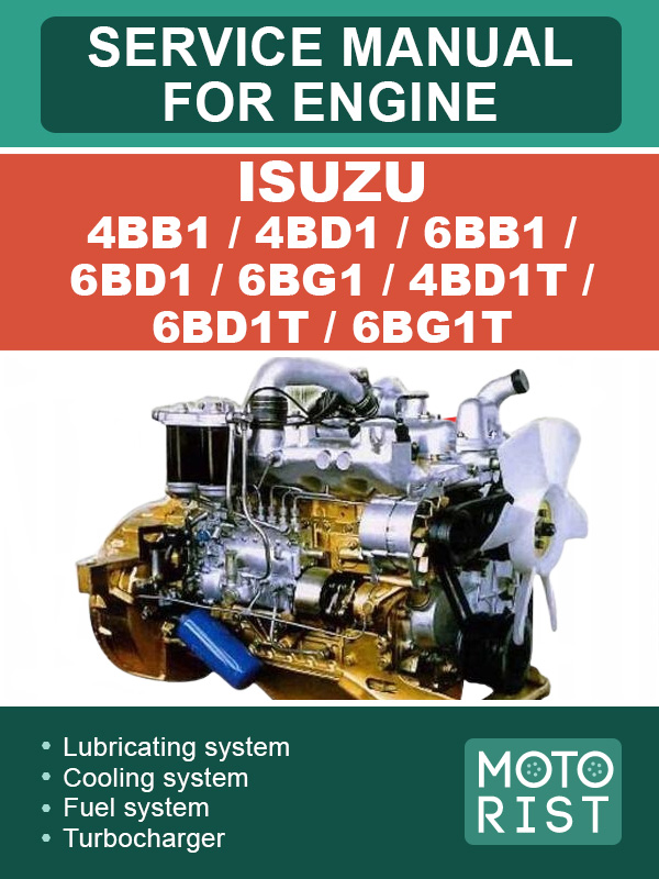Isuzu 4BB1 | 4BD1 | 6BB1 | 6BD1 | 6BG1 | 4BD1T | 6BD1T | 6BG1T, engine ...