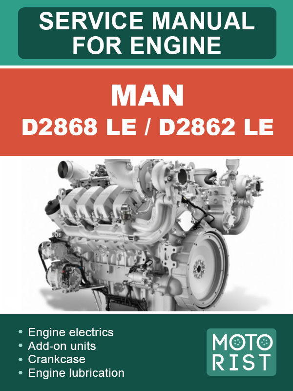 MAN D2868 LE | D2862 LE, engine | KrutilVertel