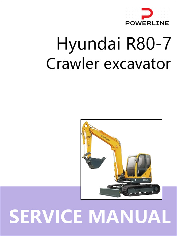 Hyundai R80-7, excavator | KrutilVertel