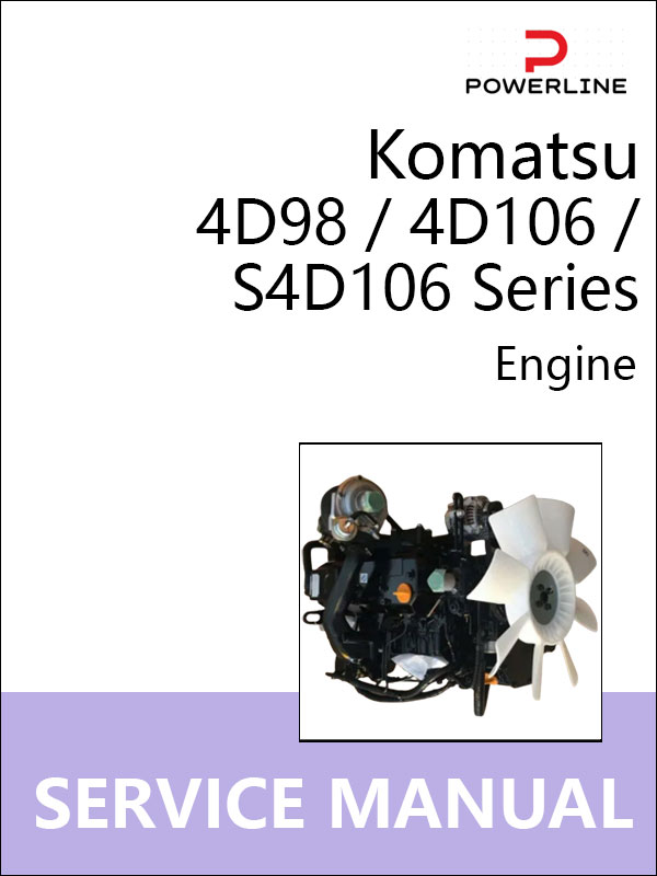 Engines Komatsu 4D98 | 4D106 | S4D106 Series | KrutilVertel